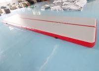 China Fire Retardant 0.1mm 0.2mm Inflatable Gymnastics Air Track 6m Length for sale