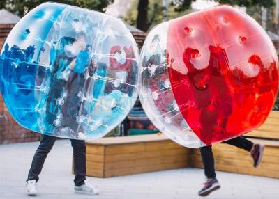 China 1.2m 1.5m 1.8m Transparent PVC Inflatable Bubble Soccer Ball with CE/UL Certification for sale