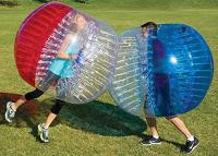 China 1.2m 1.5m 1.8m Transparent PVC Inflatable Bubble Soccer Ball with CE/UL Certification for sale