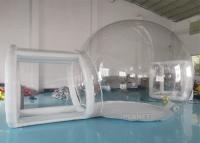 China 4m Diameter Waterproof Inflatable Advertising Dome Bubble Tent with 0.8mm PVC Construction for sale