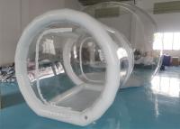 China 4m Diameter Waterproof Inflatable Advertising Dome Bubble Tent with 0.8mm PVC Construction for sale