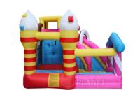 China Home Candy 3ML*2.8MW*2.2MH Inflatable Slide Jumping Castle for sale