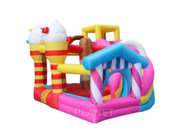 China Home Candy 3ML*2.8MW*2.2MH Inflatable Slide Jumping Castle for sale