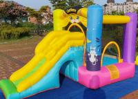 China Residential 810D Oxford Inflatable Bounce House with Slide 3.5x2x1.9M for sale