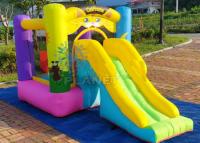 China Residential 810D Oxford Inflatable Bounce House with Slide 3.5x2x1.9M for sale