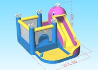 China 2.72x3.68x2.5m PVC Tarpaulin Inflatable Bounce House Family Use Bouncy Castle for sale