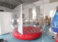 China 4M 5M Inflatable Bouncing Snow Globe Photo Booth With Blower for sale