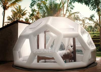 China 5M Clear Inflatable Bubble House - 0.8mm PVC Transparent Camping Tent with Quick 15-Minute Setup for sale