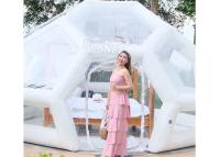China 5M Clear Inflatable Bubble House - 0.8mm PVC Transparent Camping Tent with Quick 15-Minute Setup for sale