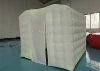 China Inflatable Yoga Tent 2.7m x 2.7m with LED Light Oxford Cloth Outdoor Exercise for sale