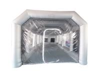 China Custom Inflatable Car Spray Booth 6x4x3m Portable Paint Booth with Blower for sale