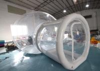 China 4m Transparent Inflatable Bubble Camping Tent with 2m Tunnel - 0.8mm PVC Outdoor Stargazing Dome for sale