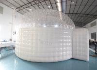 China Inflatable Igloo Marquee 6m Diameter 3.8m Height Transparent PVC Dome for Trade Show for sale