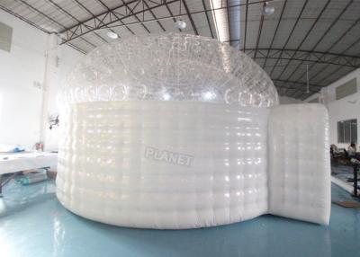 China Inflatable Igloo Marquee 6m Diameter 3.8m Height Transparent PVC Dome for Trade Show for sale