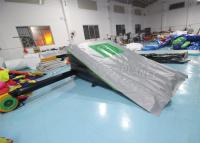 China 0.55mm PVC Inflatable Jumping Stunt Airbag with Ramp 3.5x2.0x1.2m for BMX FMX Skateboard for sale