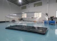 China Transparent PVC Dustproof Inflatable Car Garage Tent for sale