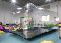 China PVC Waterproof 6*3*2.5m Inflatable Car Bubble Storage for sale