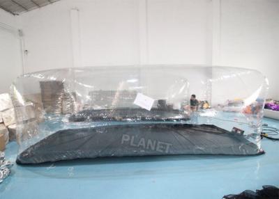 China Waterproof PVC Tarpaulin Inflatable Car Cover Tent 5x2x1.8m with CE UL Blower for sale