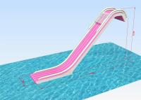 China Custom 0.9mm PVC Tarpaulin Inflatable Yacht Slide - Floating Water Slide for Boats and Superyachts for sale