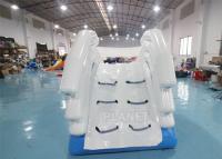 China Custom Inflatable Yacht Slide 0.6mm PVC Tarpaulin with Double T-Strip Seams for sale