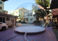 China 5m Diameter Single Bubble Inflatable Bubble Tent Without Tunnel 0.8mm PVC for sale