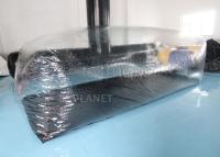 China Inflatable Car Storage Capsule - 320cm to 670cm Dust-Proof PVC Cover with 110V/220V Blower System for sale