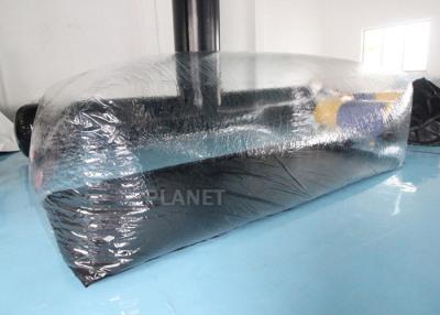 China Inflatable Car Storage Capsule - 320cm to 670cm Dust-Proof PVC Cover with 110V/220V Blower System for sale