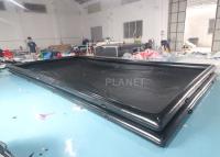 China PVC Tarpaulin Waterproof Inflatable Car Wash Mat 6x3x0.2M Custom Size for sale