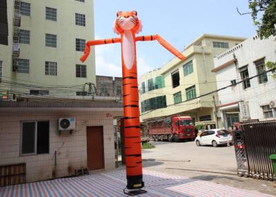 China Custom Tiger Shape Inflatable Sky Dancer with Blower - 5M Height, 110V/220V Power, CE Certified Advertising Solution for sale