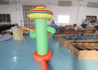 China 2m Tall Inflatable Guitar Air Model for Advertising | 110V/220V Blower | Custom Colors & Sizes for sale