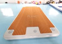 China CE Drop Stitch Inflatable Water Floating Yoga Mat 4x2m PVC Dock for Swimming for sale