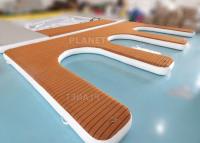 China Drop Stitch 0.9mm PVC Inflatable Floating Jet Ski Dock for sale