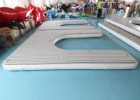 China 20cm Drop Stitch Fabric Inflatable EVA Deck Pad for sale