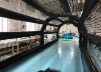 China 40ft x 12ft Black Airtight Inflatable Baseball Batting Cage with 0.65mm PVC Material and Digital Printing for sale