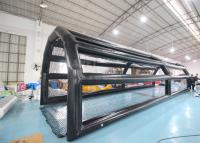 China Inflatable Baseball Batting Cage 40ft x 12ft x 10ft PVC Sports Game for Kids Adults for sale