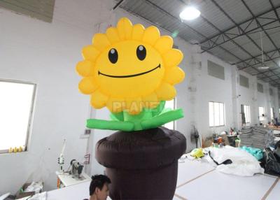 China Commercial Inflatable Sun Flower Advertising Display - Custom Sizes with CE EN14960 Certification for sale