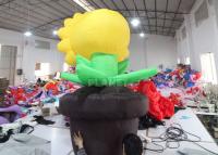 China Commercial Inflatable Sun Flower Advertising Display - Custom Sizes with CE EN14960 Certification for sale