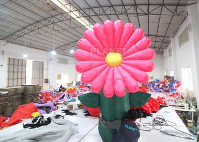 China Custom LED Lighted Inflatable Flower for Stage Decoration - 680W Power, Oxford Cloth Material, CE/UL Certified for sale