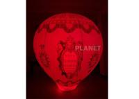 China LED Light Inflatable Ground Balloon for Outdoor Advertising - Custom PVC Hot Air Balloon with -50°C to 50°C Temperature Range for sale