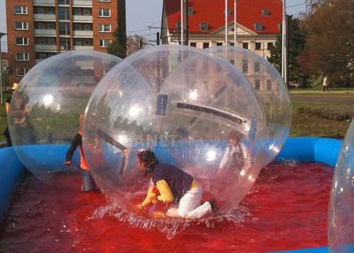 China Custom Size Inflatable Water Walking Ball 1.5m-3m Diameter with German TIZIP Zipper for sale