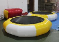 China Custom 1000D DWF Inflatable Water Trampoline 2M to 5M Floating Aqua Jump for Commercial Use for sale