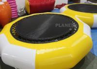 China Custom 1000D DWF Inflatable Water Trampoline 2M to 5M Floating Aqua Jump for Commercial Use for sale