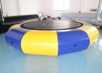 China 0.9mm PVC 3m Inflatable Floating Water Trampoline Aqua Jump for Pool Lake for sale