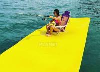 China EVA Floating Water Mat 12ft x 6ft x 1.2ft | Marine Grade XPE Foam | Yellow Blue Green Colors for sale