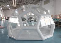 China 5M Clear Inflatable Bubble House - 0.8mm PVC Transparent Camping Tent with Quick 15-Minute Setup for sale