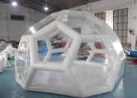 China 5M Clear Inflatable Bubble House - 0.8mm PVC Transparent Camping Tent with Quick 15-Minute Setup for sale