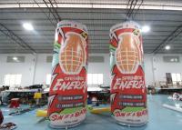 China Custom Inflatable Drink Can PVC Tarpaulin Advertising Can with 0.4mm Material and CE Blower for sale