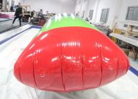 China 0.9mm PVC Tarpaulin Inflatable Water Blob 6x2m Customizable Water Game for sale