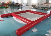 China 0.9mm PVC Tarpaulin Custom Size Inflatable Yacht Swimming Pool Anti Jellyfish for sale
