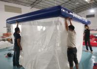 China Jellyfish Protection Floating Inflatable Sea Pool 6x6m with Net for Yacht for sale